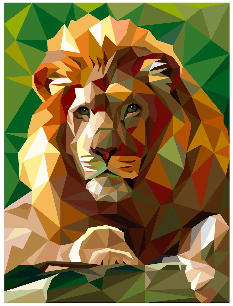 Legit Lion Panel – What The Fabric?